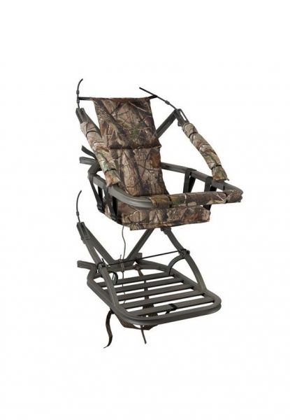 SUMMIT TREESTAND CLIMBER GOLIATH SD ALUMINIUM 9.5KG WITH FULL BODY ...